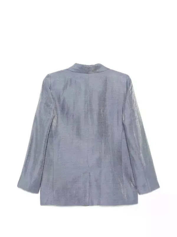 I BLUES Metallic Single-breasted Jacket