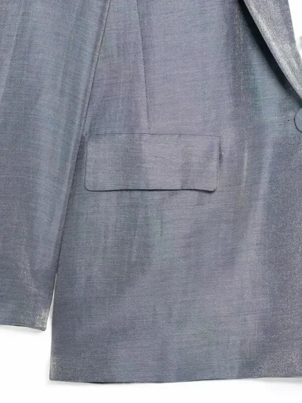 I BLUES Metallic Single-breasted Jacket