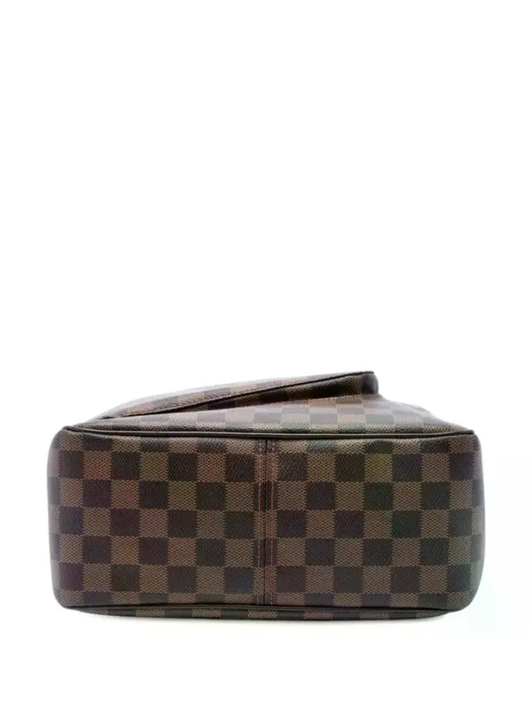 LOUIS VUITTON 2004 Damier Ebene Olav Mm Crossbody Bag