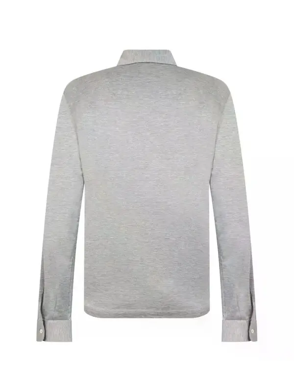 Herno Button-up Long-sleeved Shirt - Grey