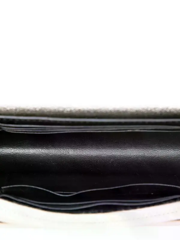 Saint Laurent Mini Metallic Calfskin Monogram Sunset Wallet On Chain Crossbody Bag - Gold