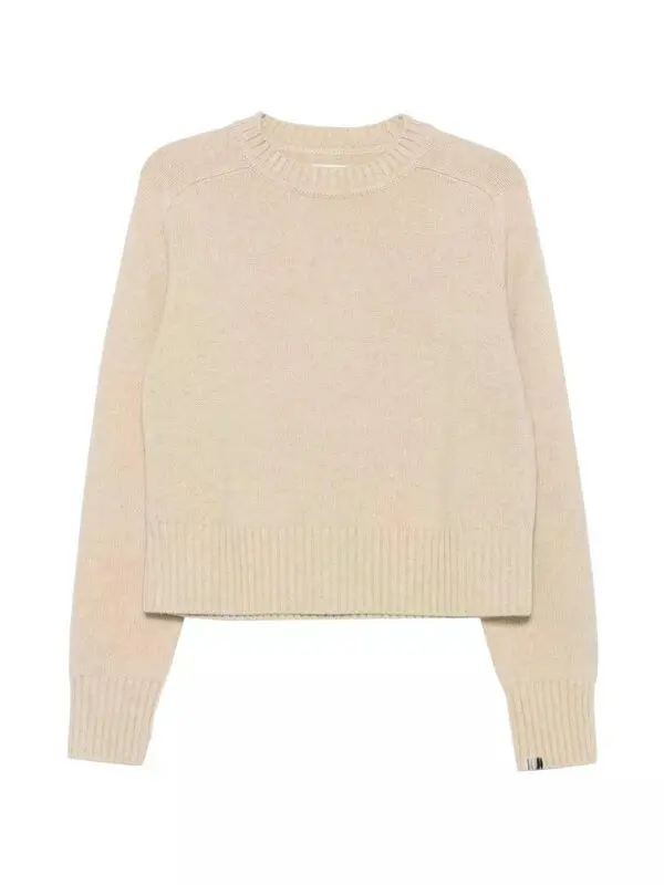 Extreme Cashmere Please Ribbed-trim Sweater - Neutrals