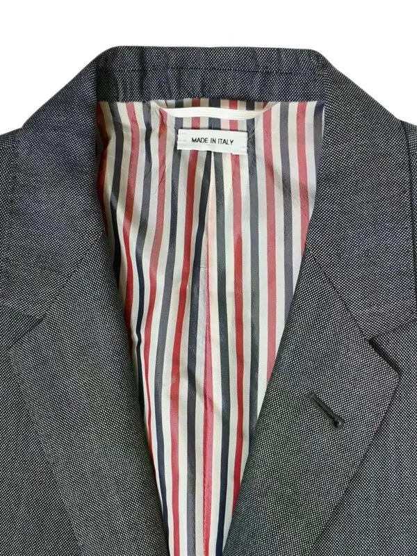 Thom Browne Rwb Selvedge Blazer