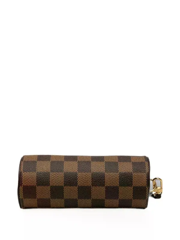 LOUIS VUITTON 1990-2010 Damier Ebene Papillon Pochette Handbag