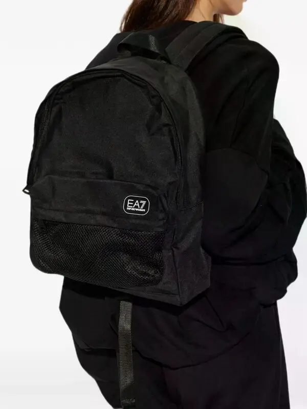 EA7 Logo Patch Backpack