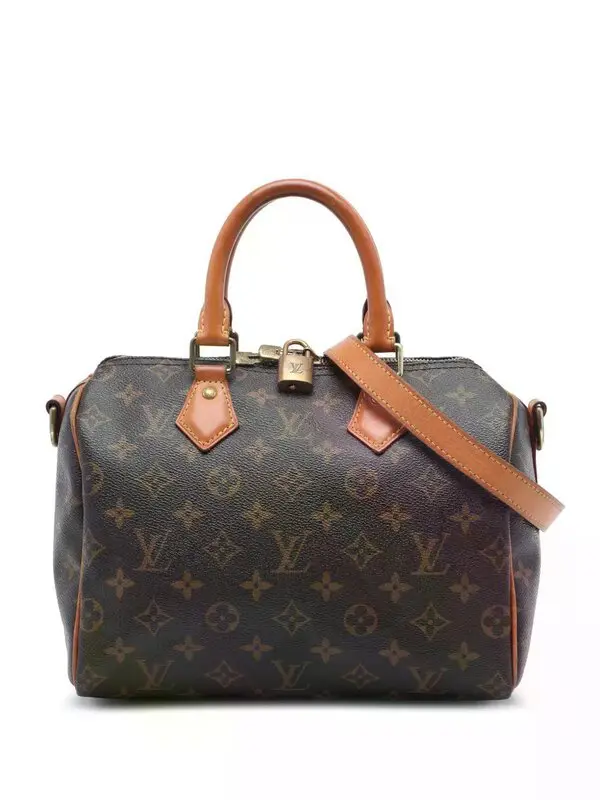 LOUIS VUITTON Monogram Speedy Bandouliere 25 Satchel