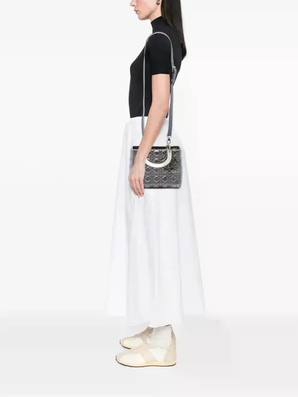Dior Lady Satchel - Silver