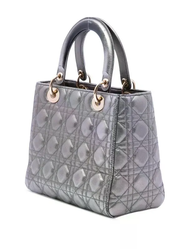 Dior Lady Satchel - Silver