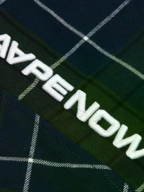 AAPE BY *A BATHING APE Aapenow Plaid Shirt