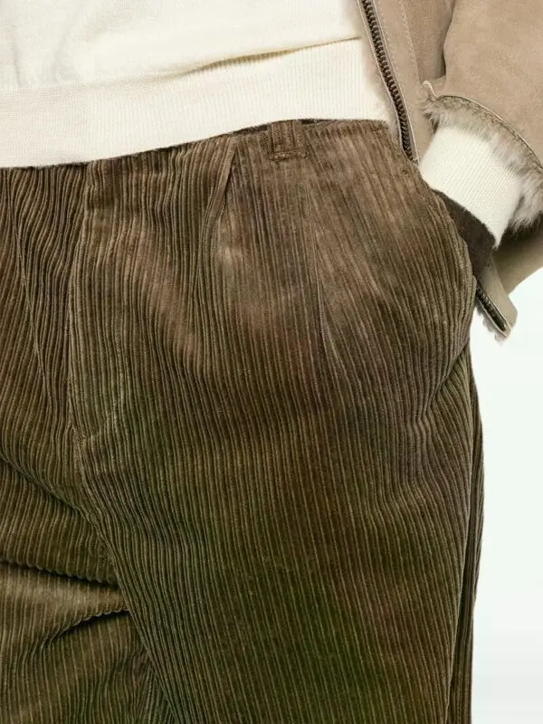 A.p.c. Pleated Corduroy Trousers