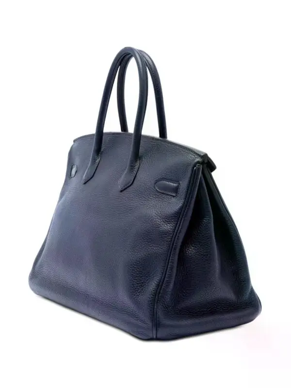 Hermès 1997-2014 Togo Birkin Retourne 35 Handbag
