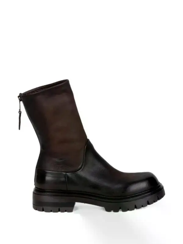 Elena Iachi Zip-fastening Lug-sole Boots