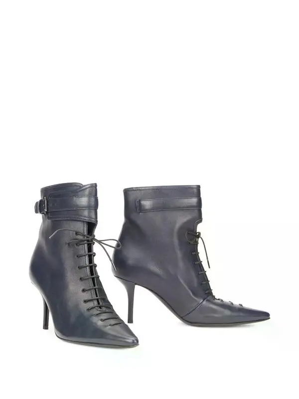 Philosophy Di Lorenzo Serafini Lace-up Buckle-strap Ankle Boots