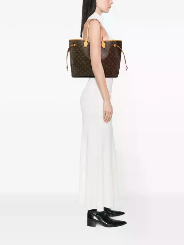 LOUIS VUITTON Monogram Neverfull Gm Tote Bag - Brown