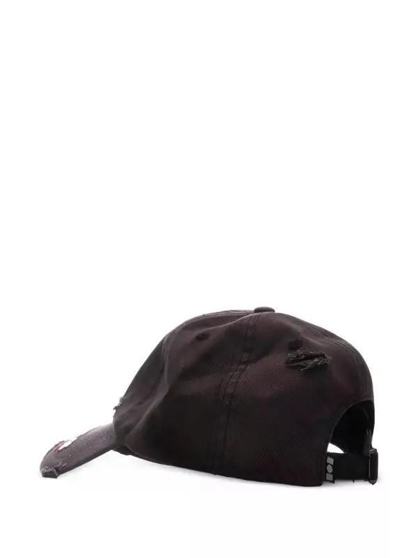 NAHMIAS Baseball Hat With Distressed Finish