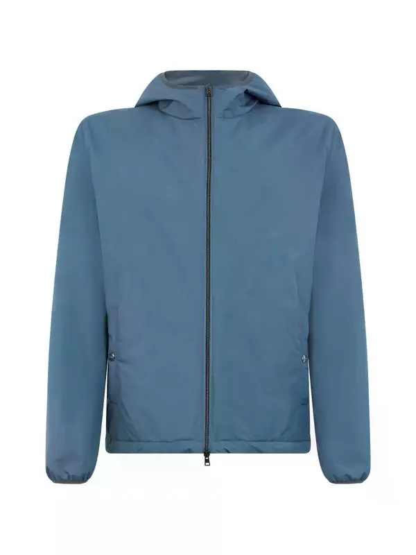 Herno Hooded Zip-up Jacket