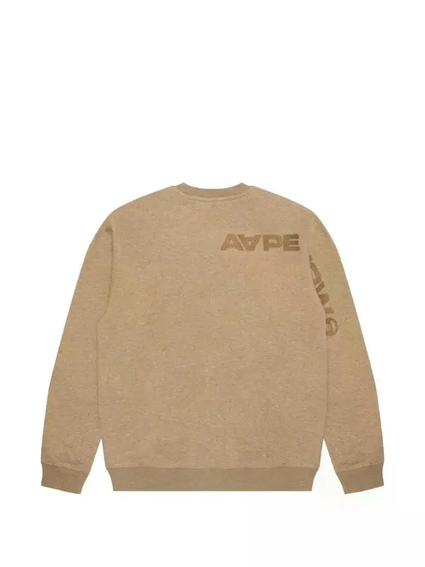 AAPE BY *A BATHING APE Moonface Logo Sweatshirt