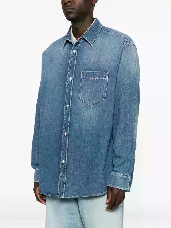 Marni Logo-embroidered Chest-pocket Shirt Jacket