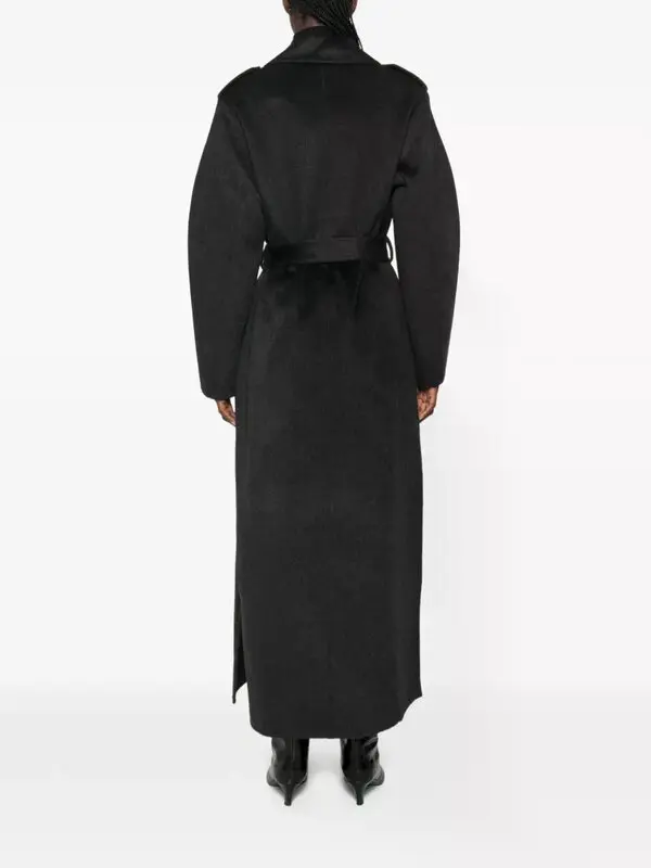 THE DYNAMIS STUDIO Double-breasted Belted Coat