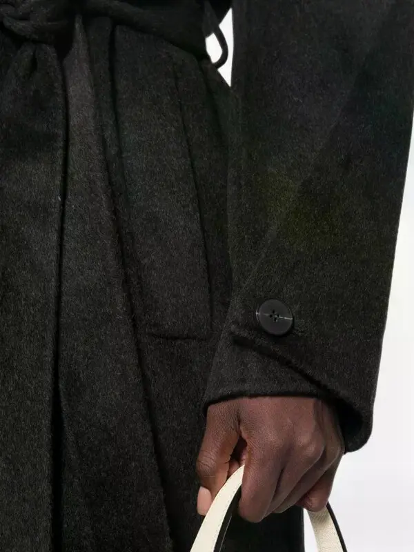 THE DYNAMIS STUDIO Double-breasted Belted Coat