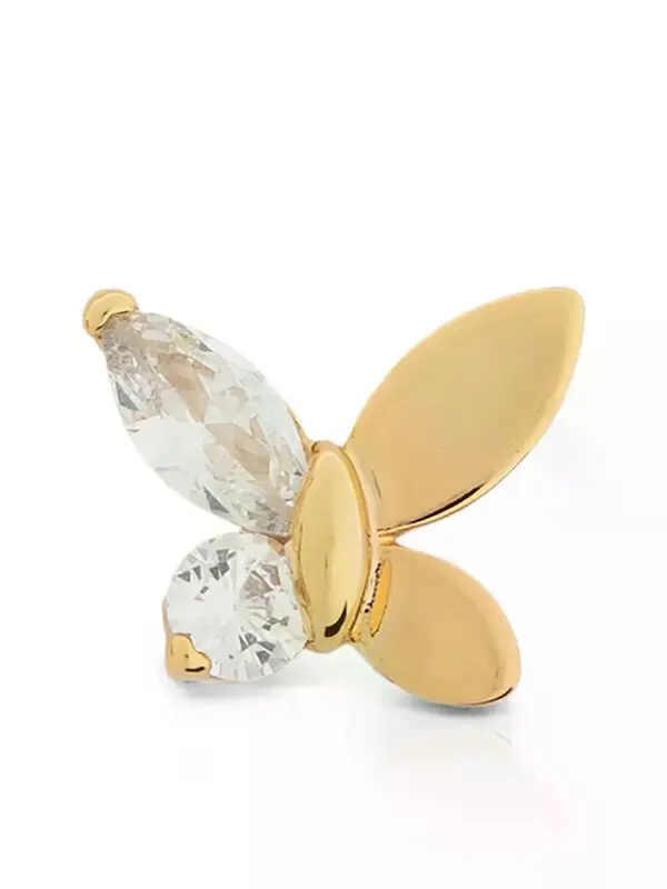 Kate Spade New York Tone Crystal Butterfly Stud Earrings