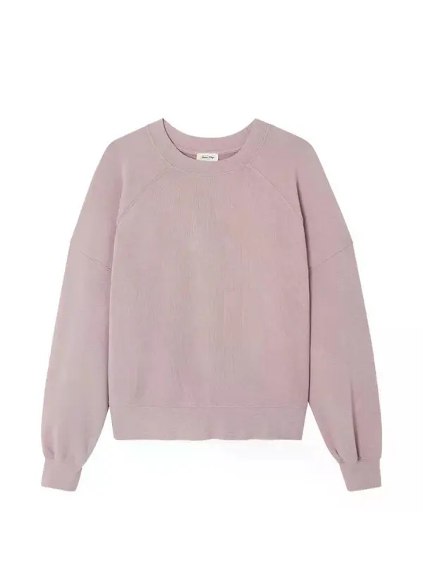 American Vintage Raglan-sleeve Sweatshirt - Pink