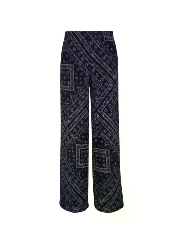 Veronica Beard Hadria Paisley-print Trousers