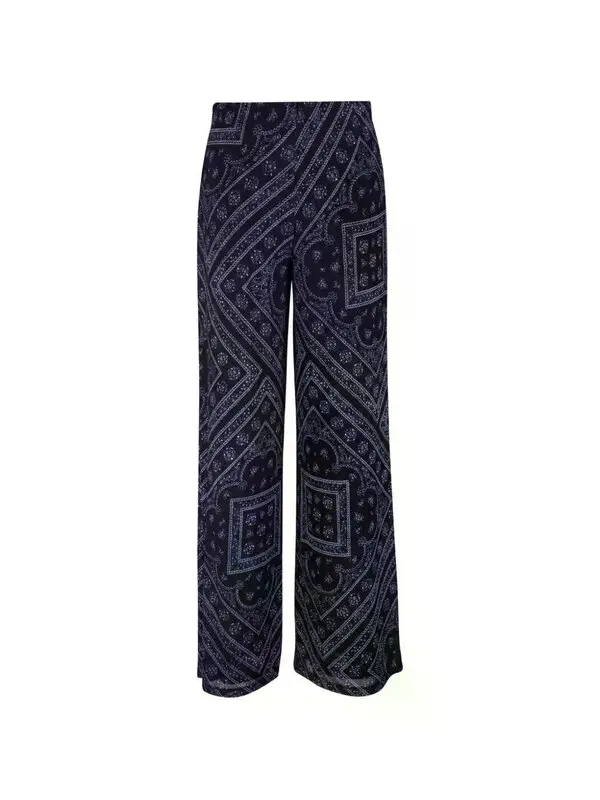 Veronica Beard Hadria Paisley-print Trousers