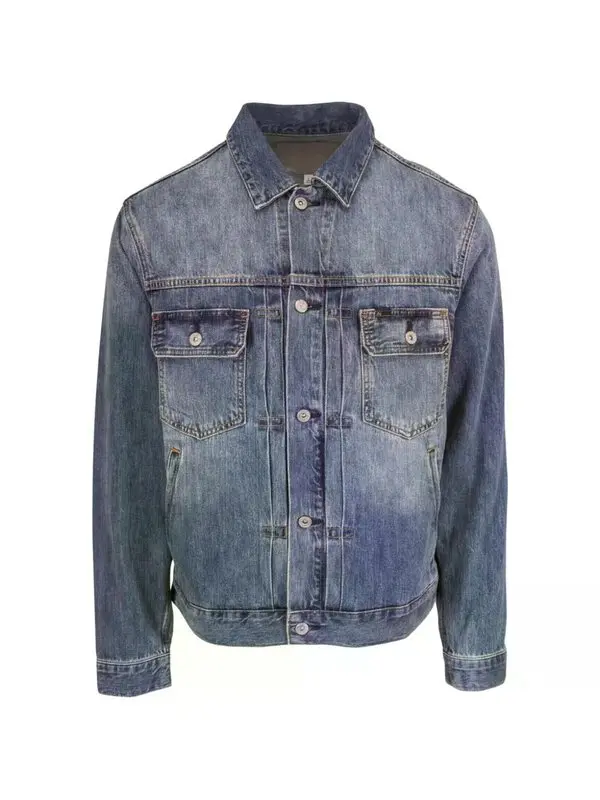 Ag Button-fastening Denim Jacket
