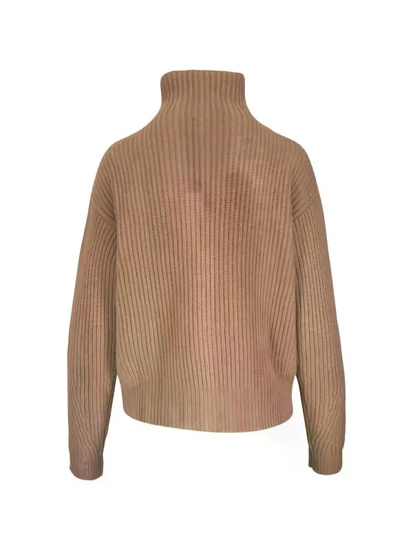 Le Kasha Ribbed Roll Neck Sweater