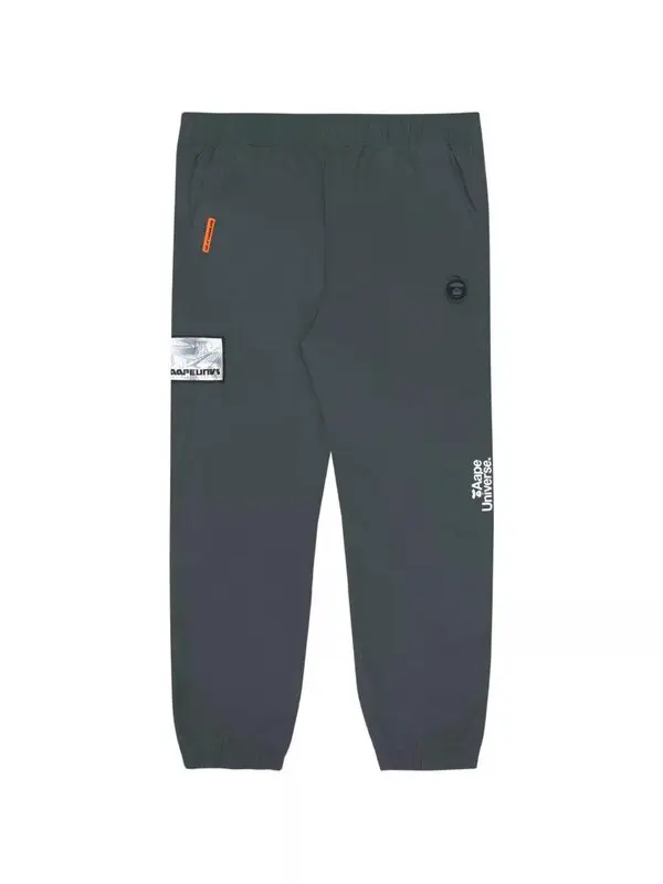 AAPE BY *A BATHING APE Moonface Patch Track Pants