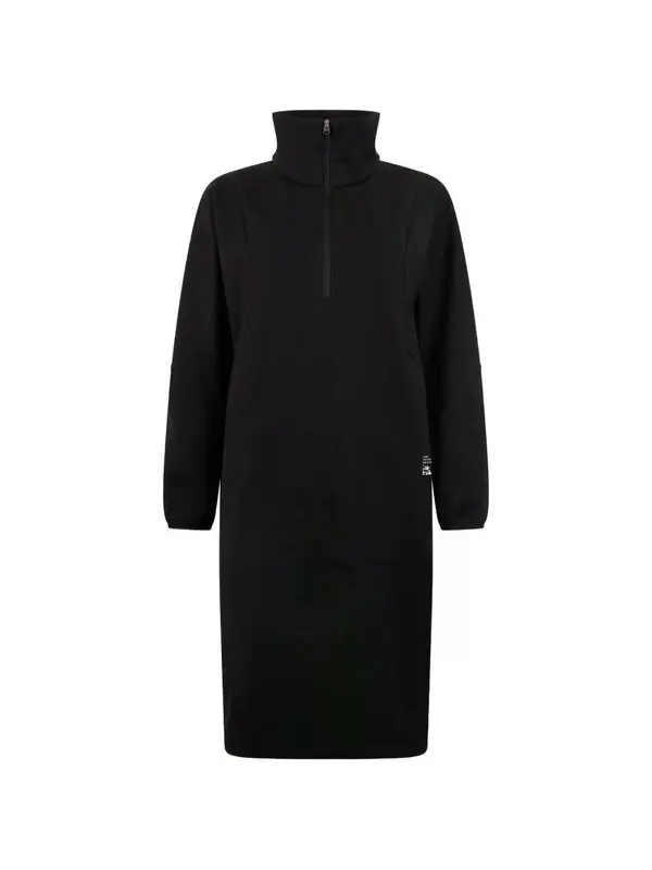 Herno Quarter-zip Long-sleeve Midi Dress