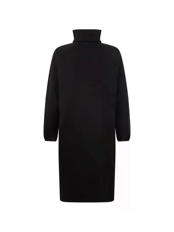 Herno Quarter-zip Long-sleeve Midi Dress