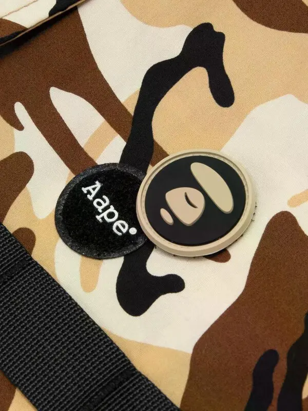 AAPE BY *A BATHING APE Somewhere Camouflage-print Shirt