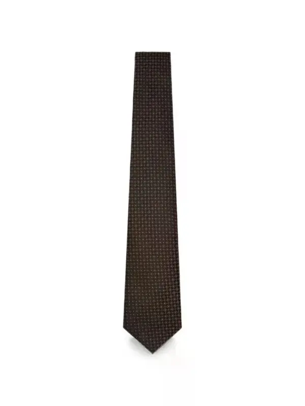 Canali Geometric-pattern Tie