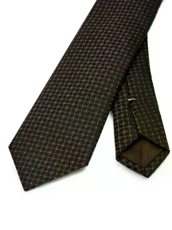 Canali Geometric-pattern Tie