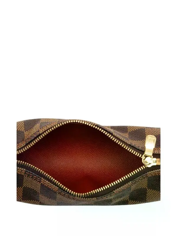 LOUIS VUITTON 1990-2020 Damier Ebene Papillon Pochette Handbag