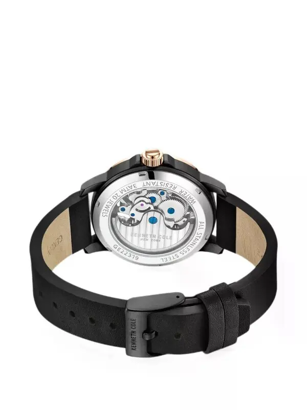 KENNETH COLE Skeleton-dial 44mm Watch