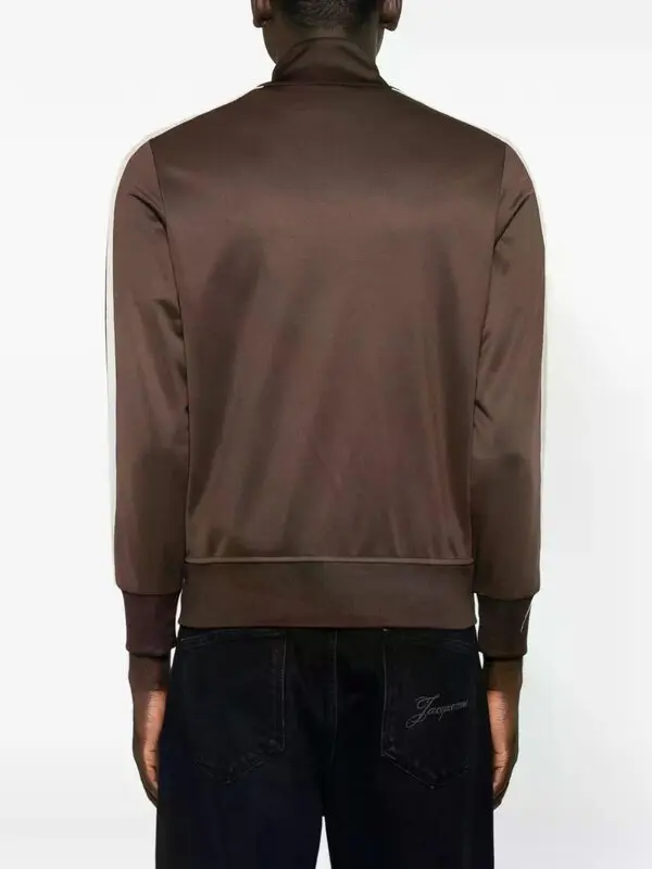 Palm Angels Logo-print Side-stripe Track Jacket
