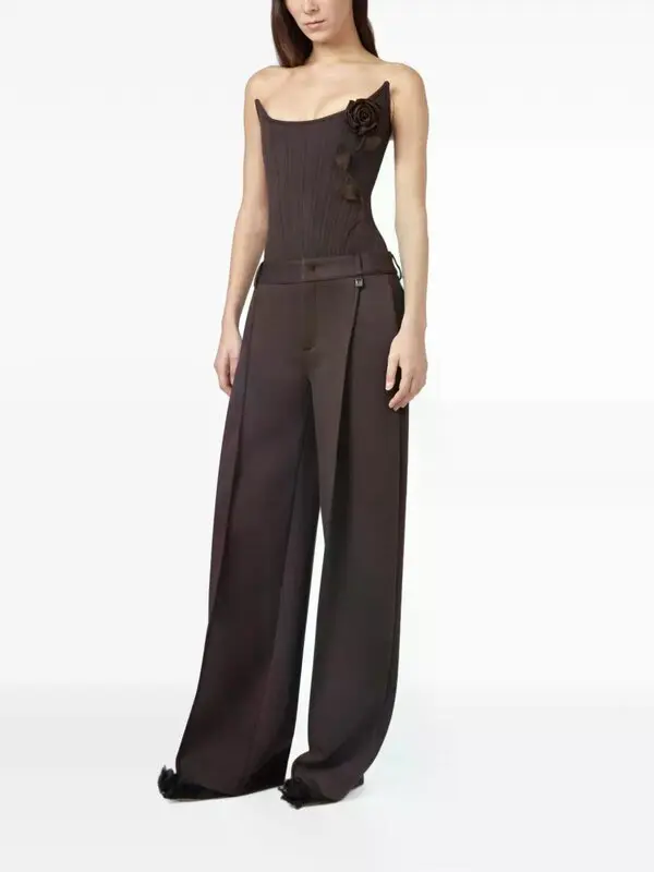 Giuseppe Di Morabito Floral-detail Corset Top