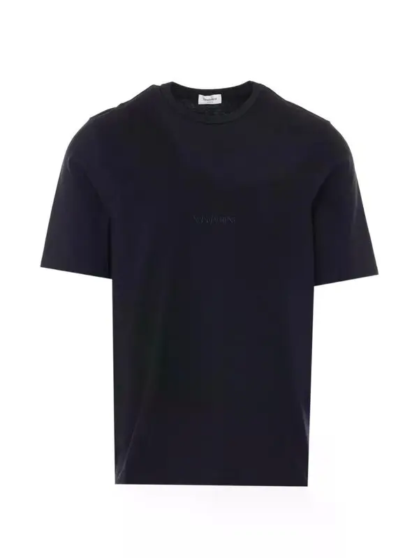 Saint Laurent Logo-embroidered T-shirt
