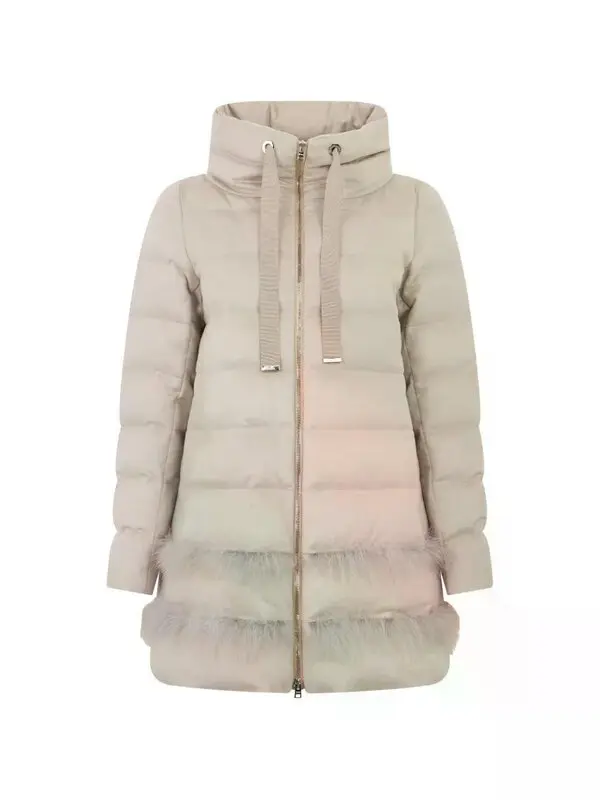 Herno Quilted Puffer Jacket With High Neck