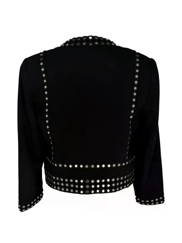 Michael Kors Studded Open-front Blazer