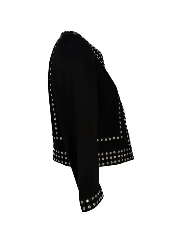 Michael Kors Studded Open-front Blazer