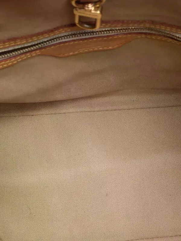 LOUIS VUITTON Damier Azur Batignolles Horizontal Tote Bag - White