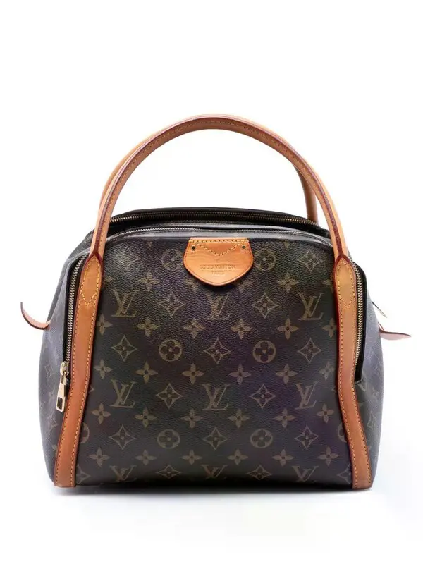LOUIS VUITTON Monogram Marais Mm Handbag - Brown