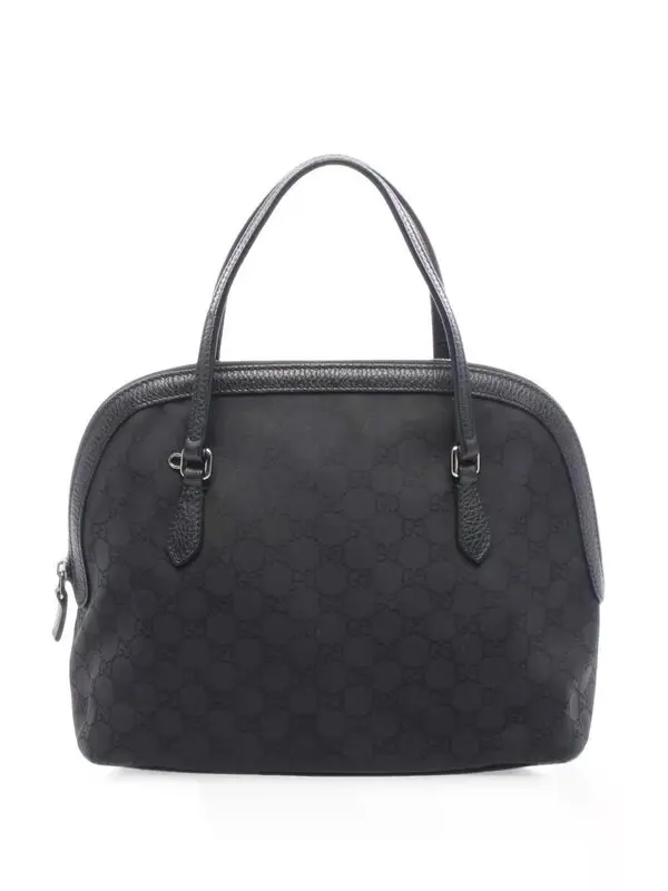 Gucci Gg Medium Dome Satchel - Black