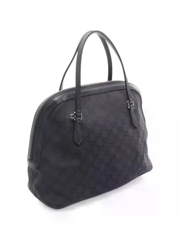 Gucci Gg Medium Dome Satchel - Black