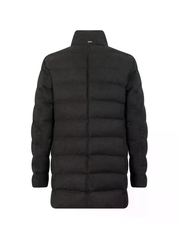 Herno Padded High-neck Coat - Grey