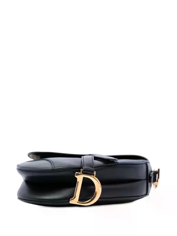 Dior 2018 Mini Smooth Calfskin Saddle Bag Satchel